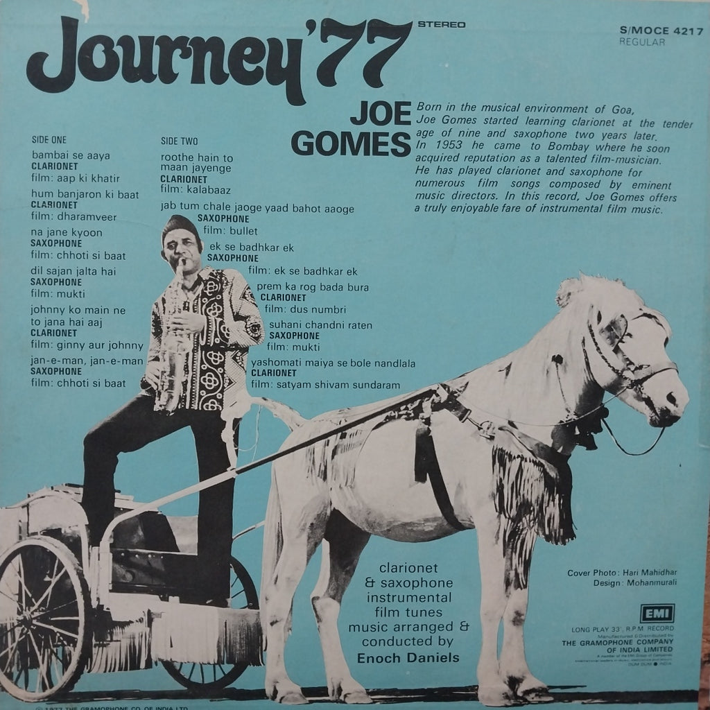Buy Joe Gomes - Journey' 77 | Musiccircle – MusicCircle