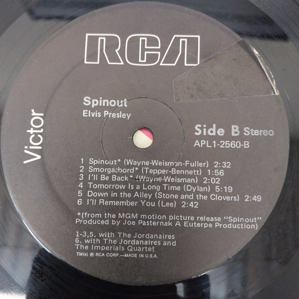 Buy Elvis Presley - Spinout | Musiccircle – MusicCircle