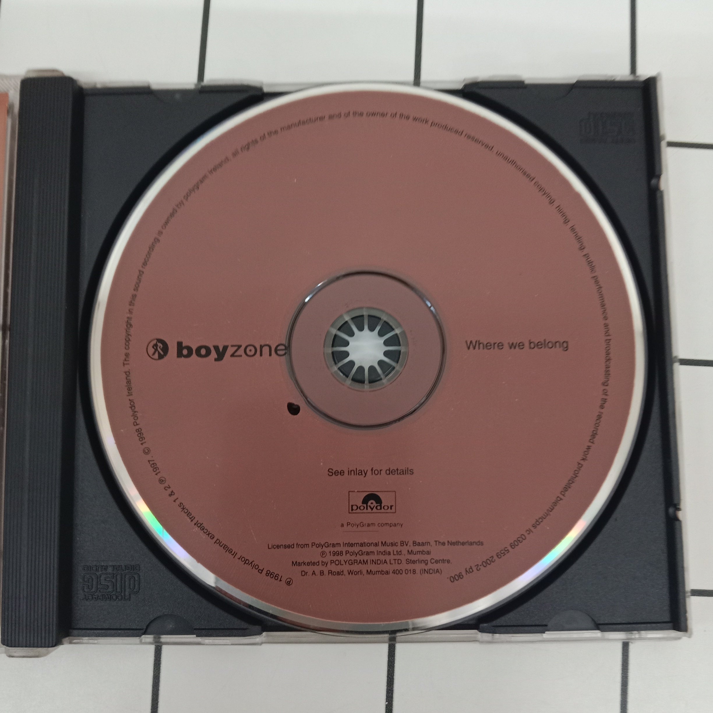 Buy Boy Zone - Where We Belong | Musiccircle – MusicCircle