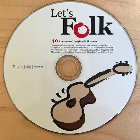 Various - Let's Folk (40 Remastered Original Folk Songs) (CD) (2 CD ...