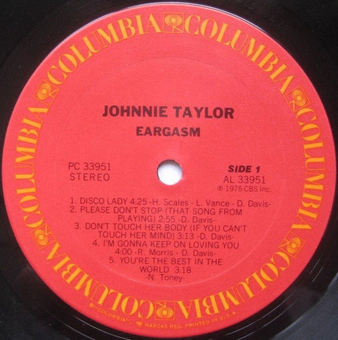 Buy Johnnie Taylor - Eargasm | Musiccircle – MusicCircle