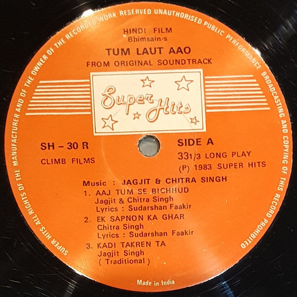 Buy Sudarshan Faakir • Jagjit & Chitra Singh - Tum Laut Aao ...