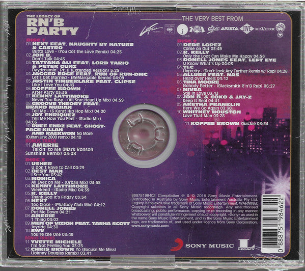 Various - The Legacy Of RnB Party (CD) (3 CD) | MusicCircle